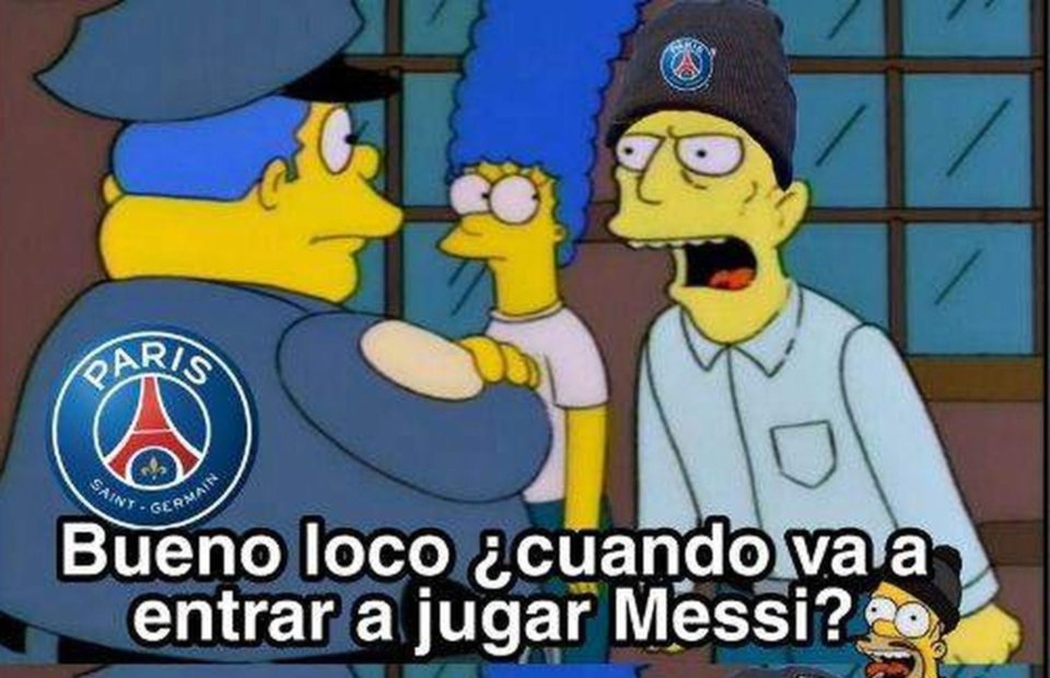 Mirá Los Memes Más Graciosos Del Debut De Messi En El Psg